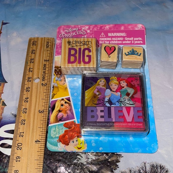 Disney | Toys | Disney Princess Stamp Set 4 Pcs | Poshmark